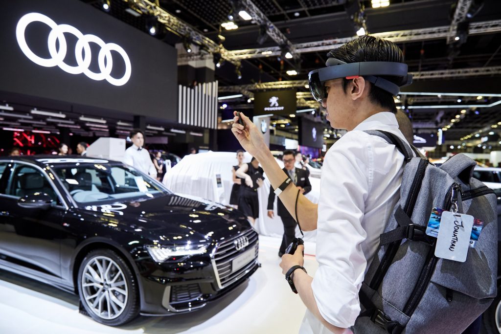 Singapore Motorshow 2019: Audi AR Experience | vstream.ie